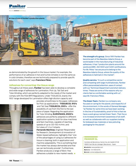 PANIKER : DONDE EL KNOW-HOW Y LA INGENIERÍA SE UNEN PARA OBTENER LAS ...